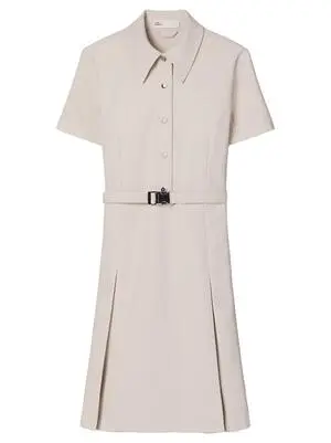 Tory Burch Half-sleeve Golf Dress - Stone
