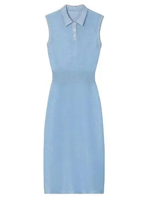 Tory Burch Polo Midi Dress - Starlight Blue