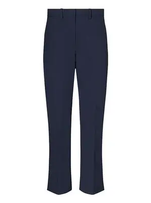 Tory Burch Cropped Stretch Golf Pant - Medium Navy
