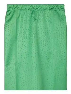 TORY BURCH Tory Burch Embossed Satin Skirt