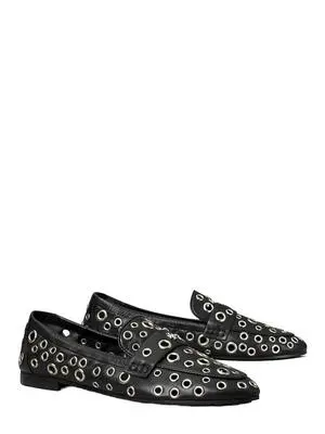 TORY BURCH Tory Burch Eyelet Leather Ballet Loafer