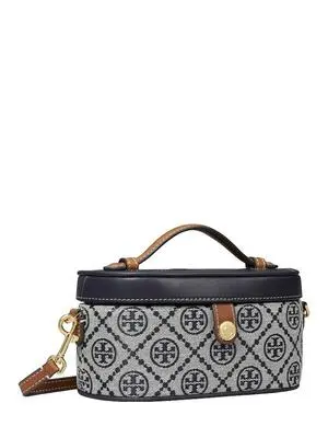 Tory Burch T Monogram Vanity Case - Tory Navy