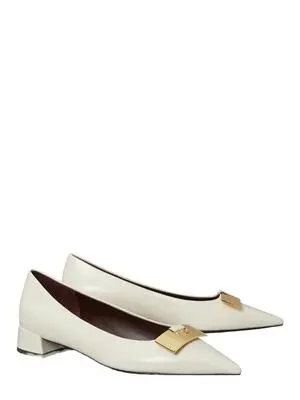 Tory Burch Gigi Petite Pump - Light Cream/gold