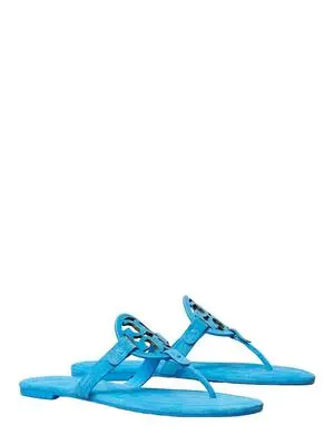 Tory Burch Miller Suede Sandal - Deep Blue