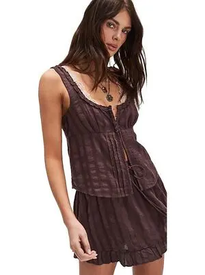 Free People Ellia Set Double Espresso