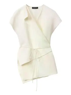 Fabiana Filippi Wrap-style Blouse - White
