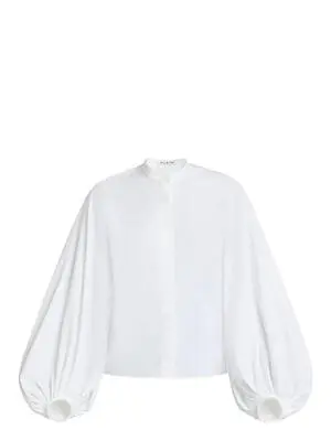 Alaïa Puff Sleeve Blouse - Blanc