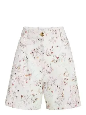 Giambattista Valli Patterned Jacquard Shorts - White