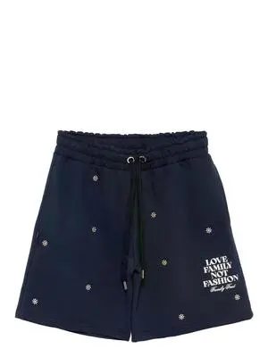 FAMILY FIRST Flower Shorts - Blue