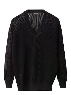 Fabiana Filippi Open-knit Sweater - Brown