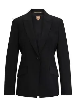 BOSS Single-breasted Blazer - Black