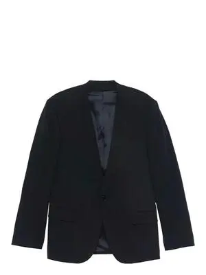 LARDINI Wool Blazer - Blue