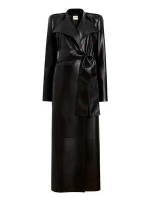 Khaite Khaite Maxwell Trench Coat Black