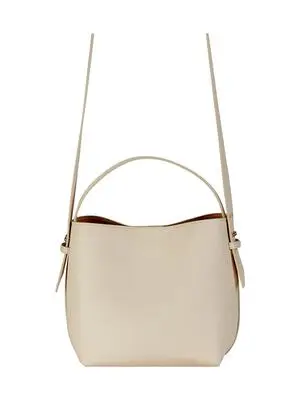 Gigi New York Selena Bucket Bag - Ivory