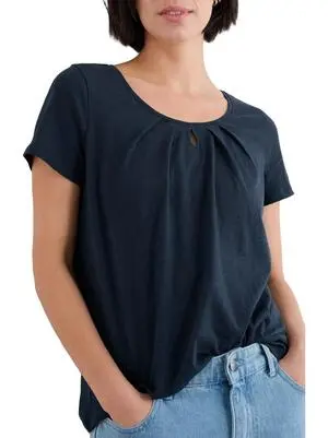 SEASALT CORNWALL Appletree Organic Cotton T-shirt - Maritime