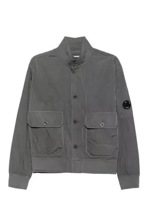C.P. COMPANY Chrome-r Button Jacket - Grey