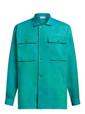 Etro Linen Shirt - Blue