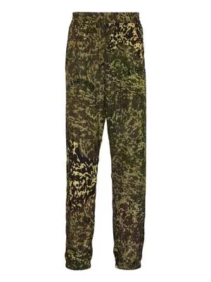 Givenchy 4g Animal-print Track Pants - Brown