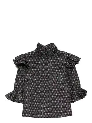 Batsheva Antoinette Blouse - Black