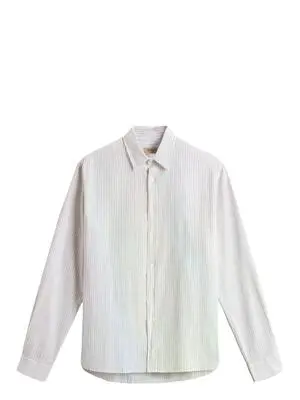 Woolrich Striped Button-up Shirt - White