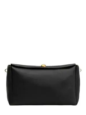 AMI Paris Large Carrousel Shoulder Bag Black