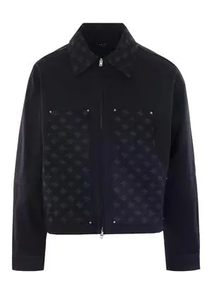 Amiri Logo-print Jacket - Black