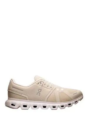 On Running Cloud 6 Sneakers Pearl/white