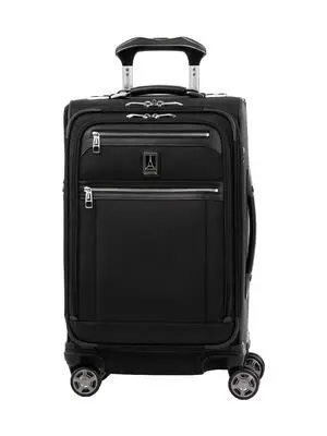 TRAVELPRO Platinum Elite Softside Expandable Carry-on 21-inch Luggage - Shadow Black
