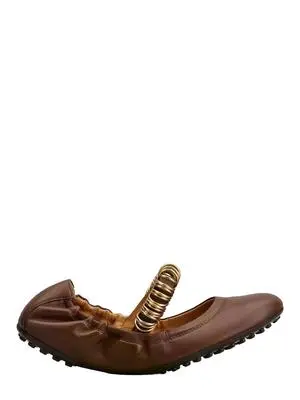 TOD'S Dee Ballerina Shoes - Brown