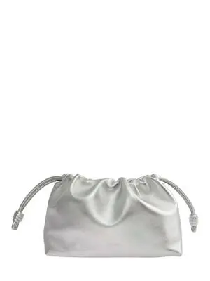 Loewe Flamenco Clutch - Silver