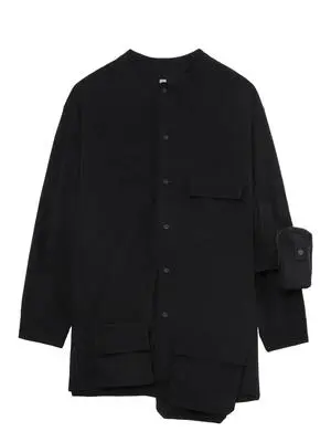 Yohji Yamamoto Multi-pockets Shirt - Black