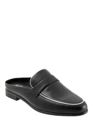 Trotters Lola Loafer Mule - Black