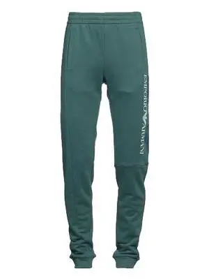 EA7 Pants Azure Size Cotton, Polyester - Green