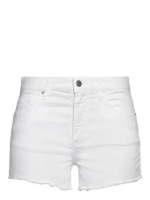 Armani Exchange Solid Color Shorts - White