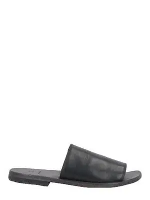 Moma Calfskin Sandals - Black