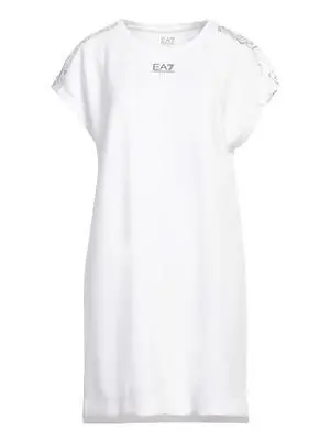 EA7 Mini T-shirt Dress - White