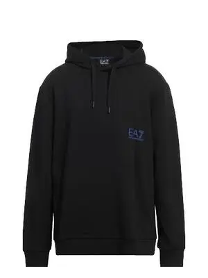 EA7 Cotton Blend EA7 Sweatshirt Black