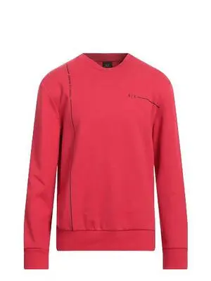 Armani Exchange ARMANI EXCHANGE Cotton-Blend Sweatshirt Red