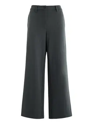Eileen Fisher Stretch-jersey Trousers - Grey