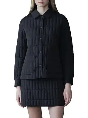 Mackage Dulcia Quilted Down Jacket - Black