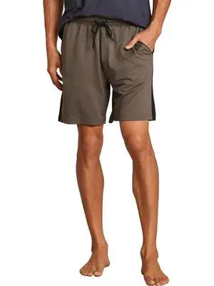 Barefoot Dreams Malibu Collection Butterchic Track Shorts - Olive Branch