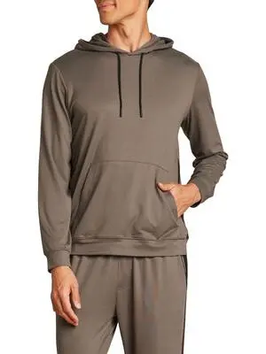 Barefoot Dreams Malibu Collection® Butterchic Hoodie - Olive Branch