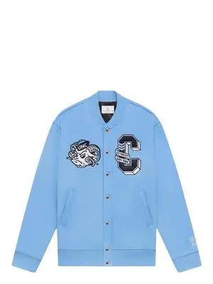 OVO X Ncaa North Carolina Tar Heels Varsity Jacket - Light Blue