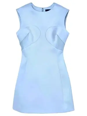 Marc Jacobs Satin-finish Mini Dress - Blue