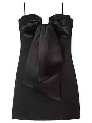 Marc Jacobs Bow Mini Dress - Black