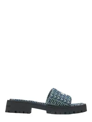 Marc Jacobs Lug Sole Slide - Blue