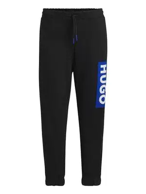 Hugo Logo-print Cotton Track Pants - Black