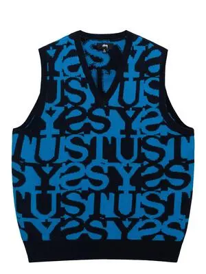 StÜssy Stacked Sweater Vest - Multicolor