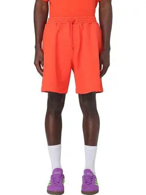 MSGM MSGM Drawstring Waist Shorts Red
