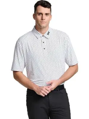 PXG Comfort Fit Tour Crossed Driver Polo - Hunter Green